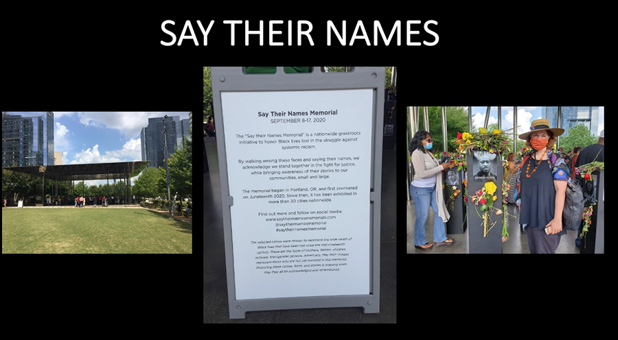 Say Their Names Memorial - Green Acre