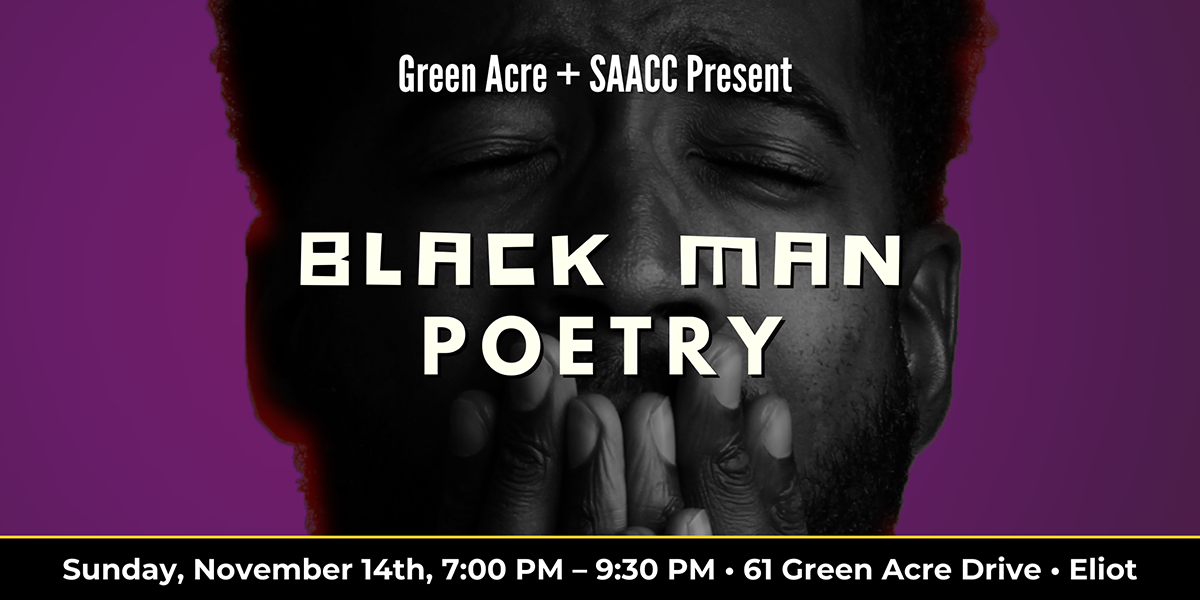 Black Man Poetry - Green Acre