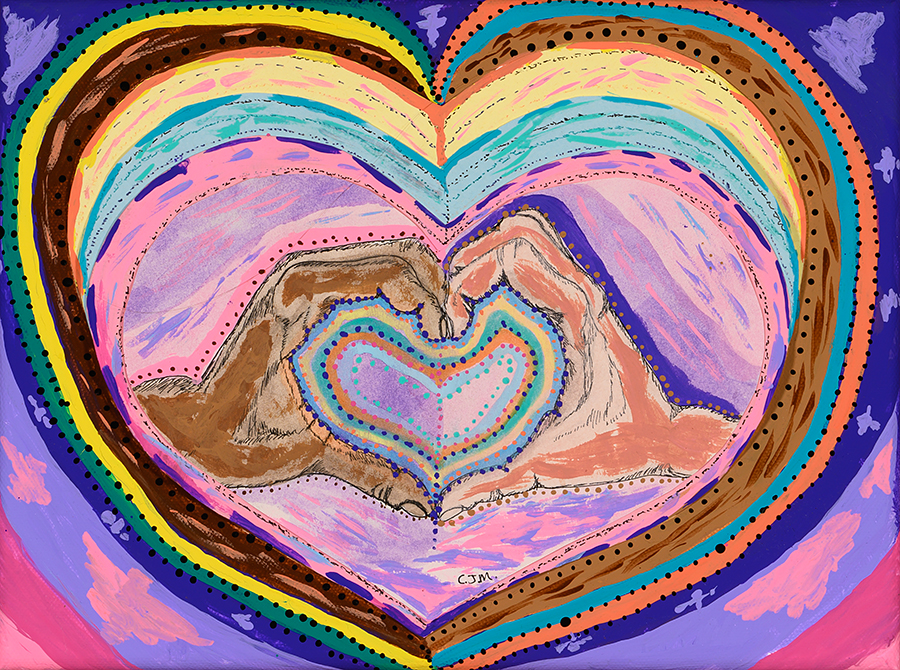 Love is Many Colors - Green Acre