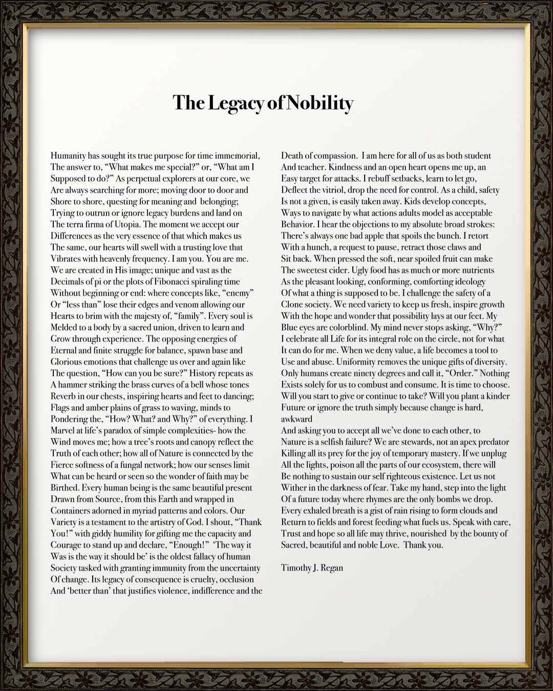 The Legacy of Nobility - Green Acre